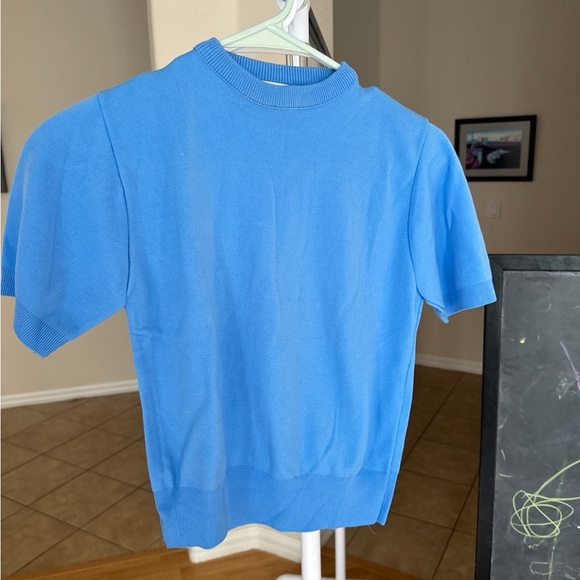 ban-lon | Tops | Banlon Vintage Top Blue | Poshmark